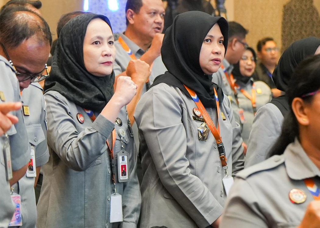 Perkuat Integritas ASN, Kanwil Kemenkum Jabar Hadiri Pengukuhan ...